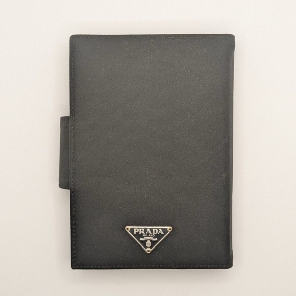 Prada | Accessories | Authentic Prada Nylon Agenda Organizerpassport ...